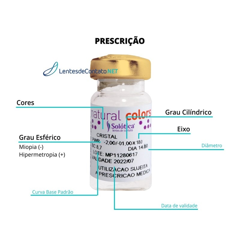 Lentes de Contato Natural Colors Toric | LentesdeContato.NET
