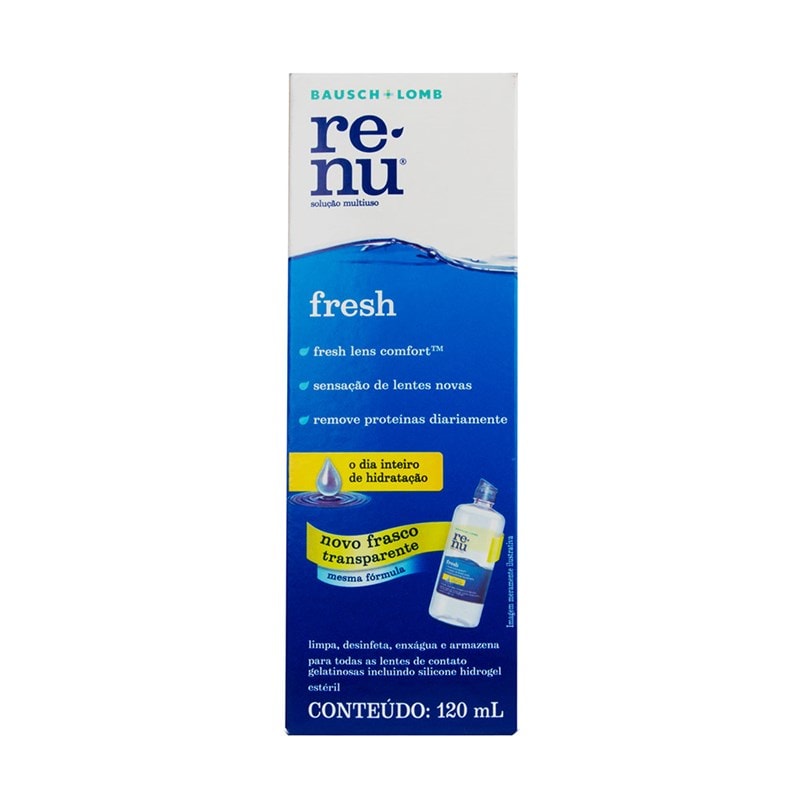 Renu Fresh 120 ml • LentesdeContato.NET